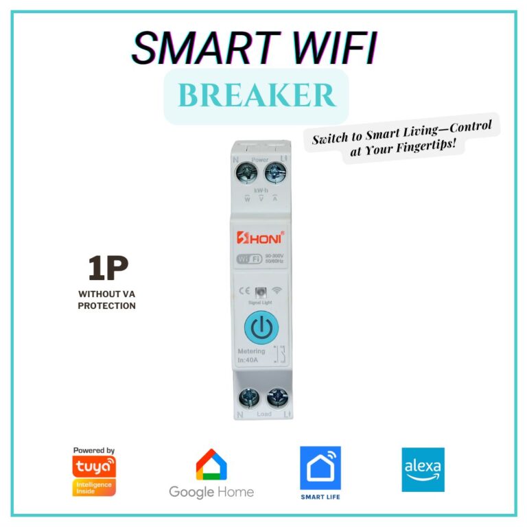 Smart WiFi Breaker Price in Pakistan | Circuit Breakers